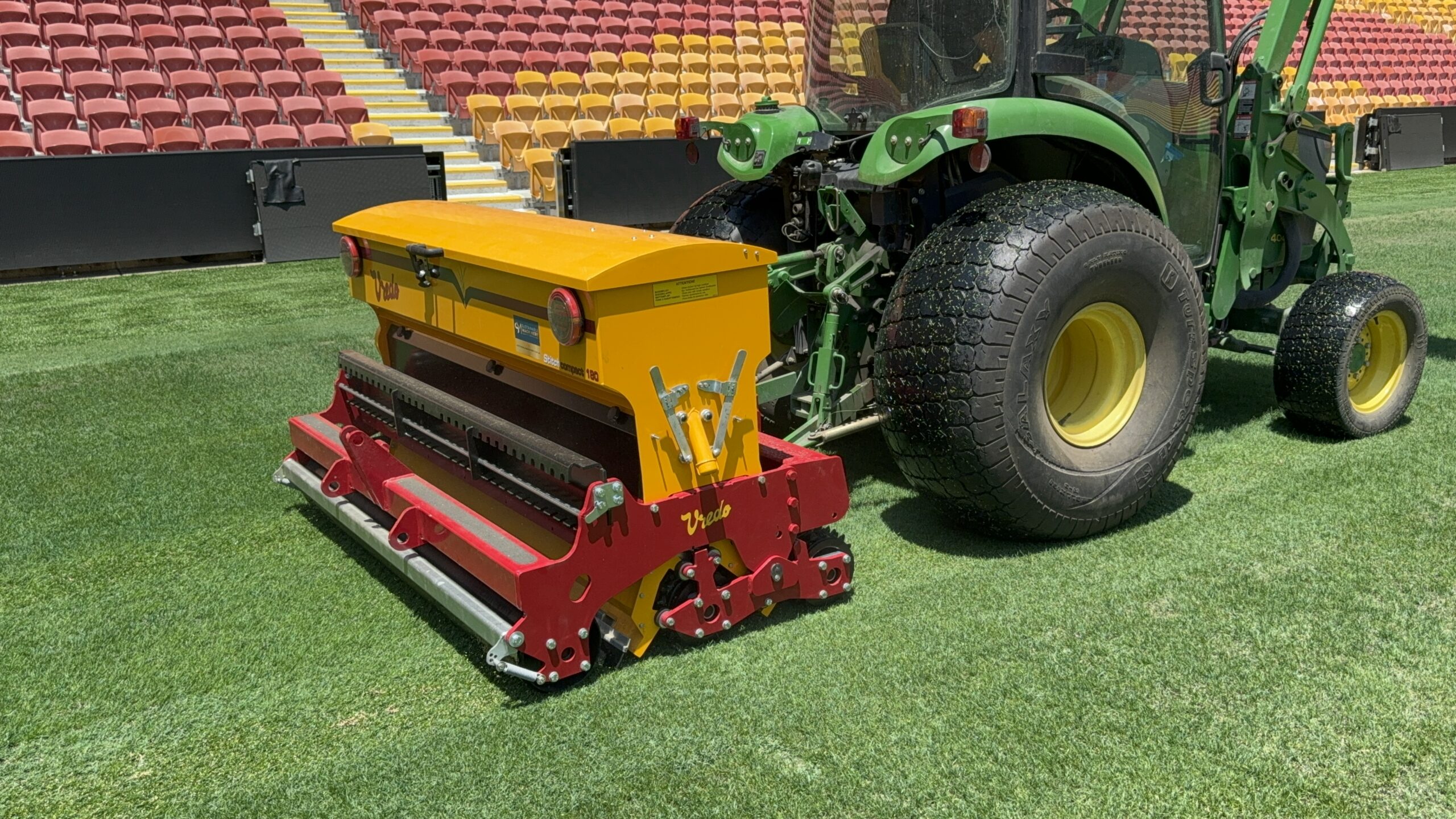 Vredo DZ5 Stitch Compact Overseeder | Precision Turf Seeder